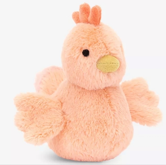 Jellycat | Toys | Jellycat Fluffy Chicken 43x24x43 Soft And Plush Nwt ...